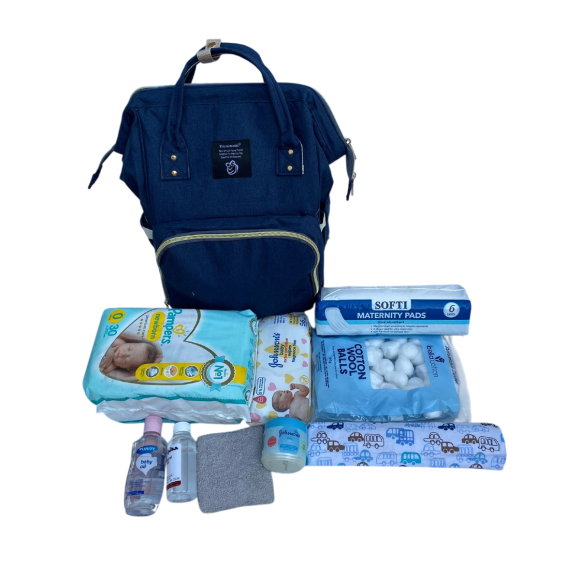 Essential Hospital bag – Pampers Premium-Navy blue – Eneri
